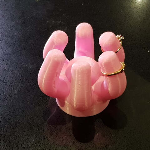 Download STL file Ring Fingers • 3D print template ・ Cults