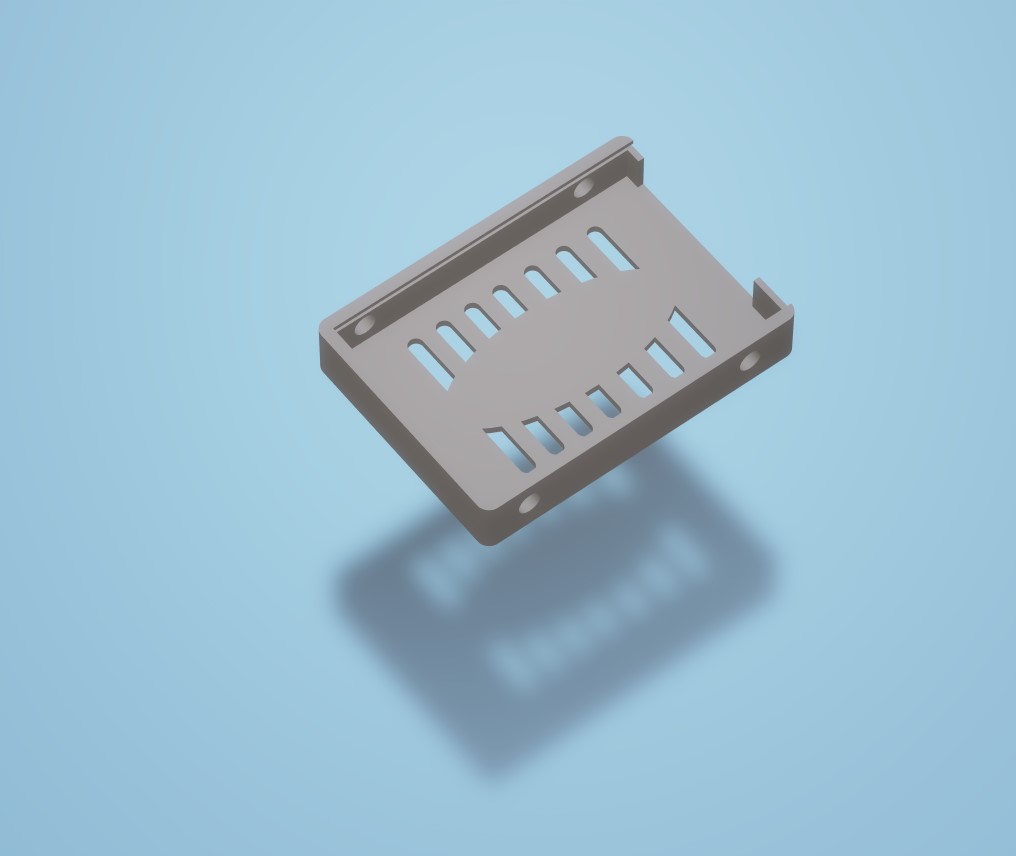 STL file casing for sata disk・3D printing template to download・Cults