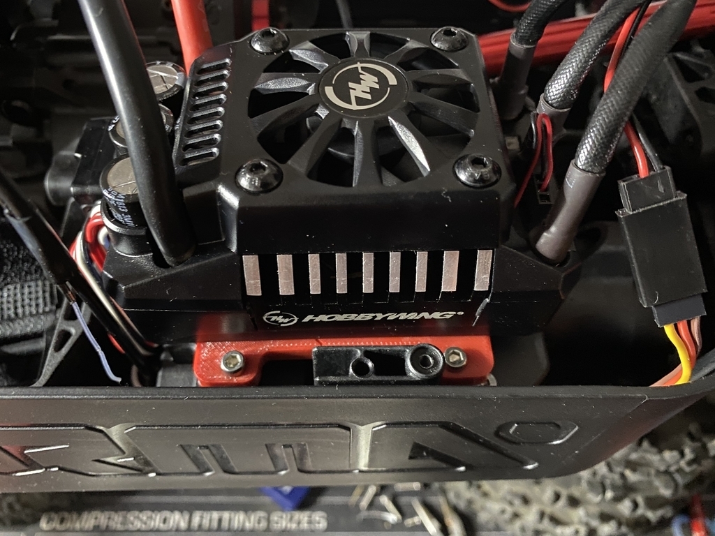 Free 3D file Arrma Kraton 8s MAX5 ESC Holder・Design to download and 3D ...