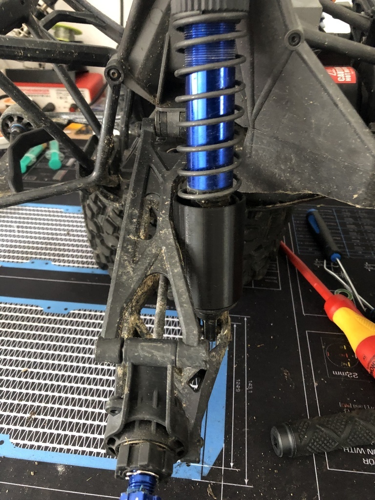 Archivo 3D gratis Traxxas X-Maxx Shock Eje Saver・Diseño por impresión ...