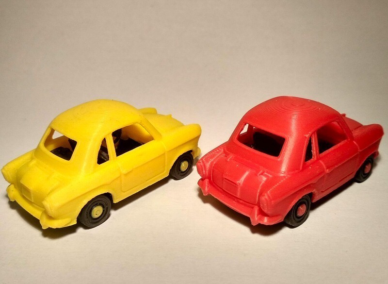 3D printing Pony Toy Car • made with cReality Ender-2・Cults