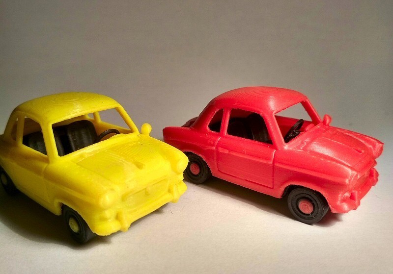 3D printing Pony Toy Car • made with cReality Ender-2・Cults