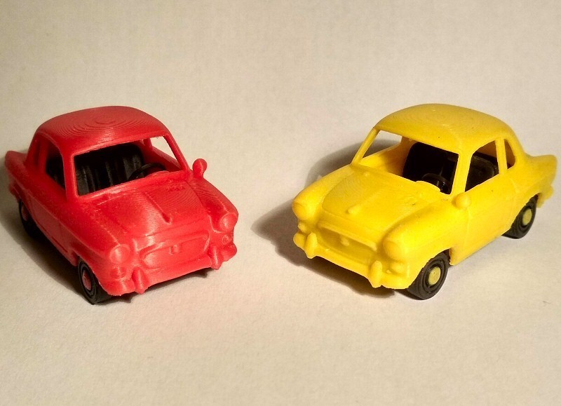 3D printing Pony Toy Car • made with cReality Ender-2・Cults