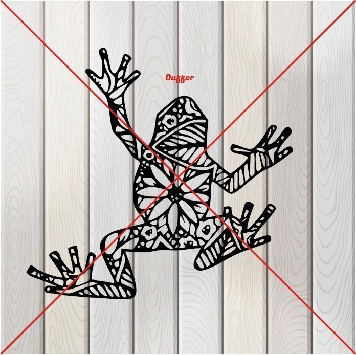 Free DXF file Frog 🐸・3D printing design to download・Cults