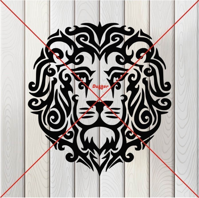 Free DXF file lion head6・3D print design to download・Cults