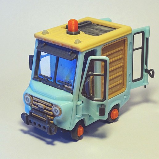 Download STL file Piggy Van • 3D printing object ・ Cults