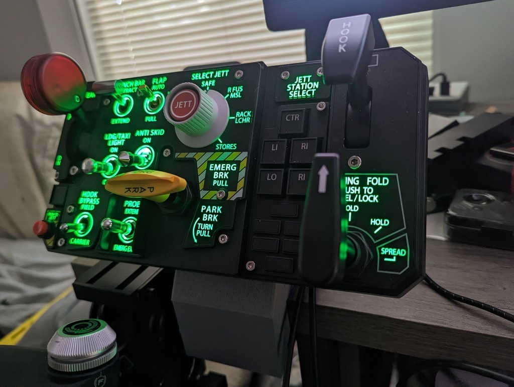 Free 3D file WinWing PTO 2 Desk Bracket 🧸・3D printable design to ...