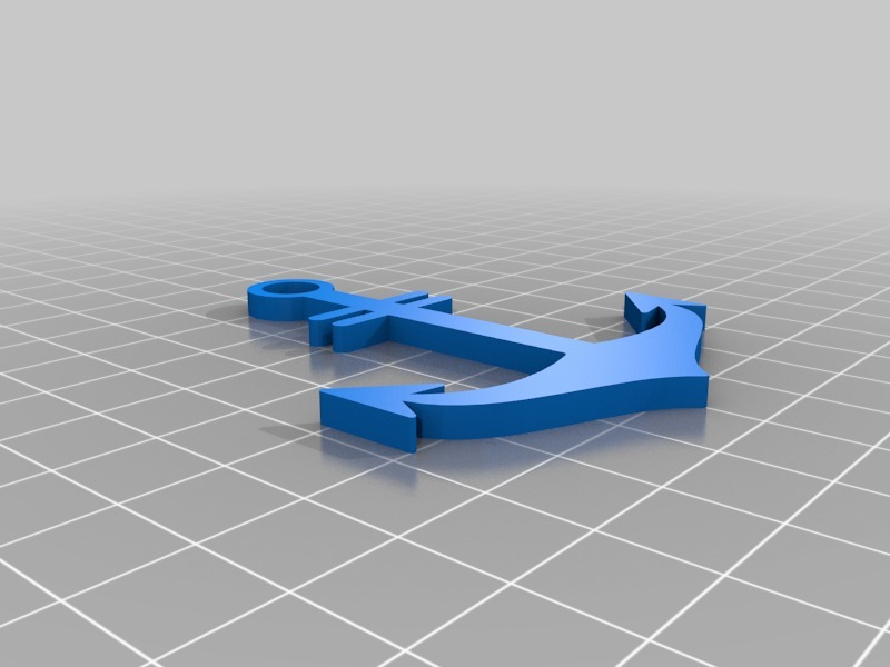 Free 3D file Anchor Keychains・3D print design to download・Cults