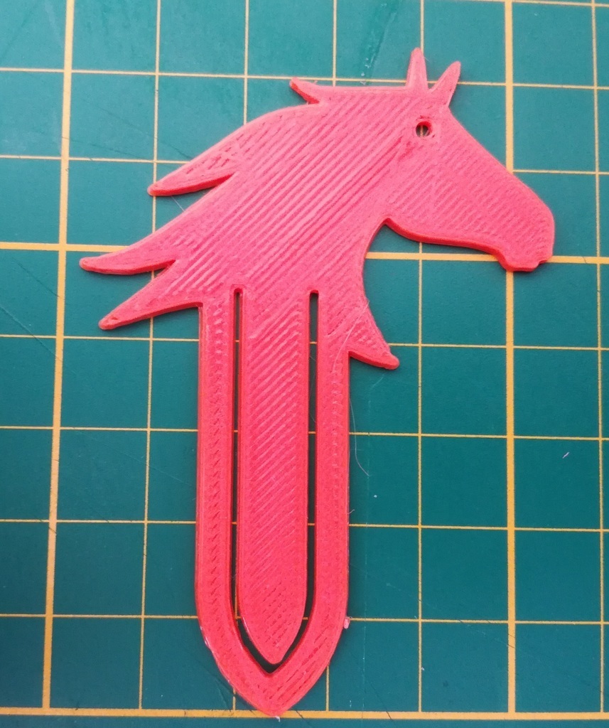 Free 3D file Horse Bookmark・3D print object to download・Cults