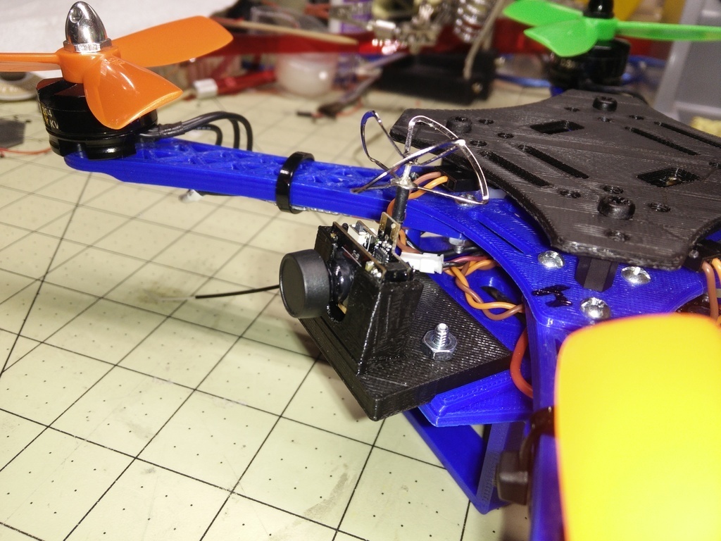 Free 3D file AIO Camera mount for Mini Flamewheel・3D print object to ...