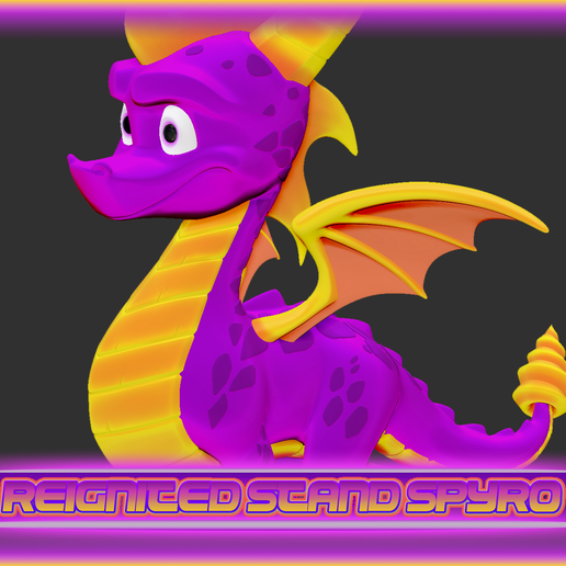 Download 3D printer files Spyro - Reignited Triology Based Spyro the ...