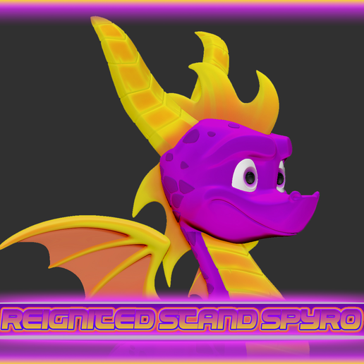Download 3D printer files Spyro - Reignited Triology Based Spyro the ...