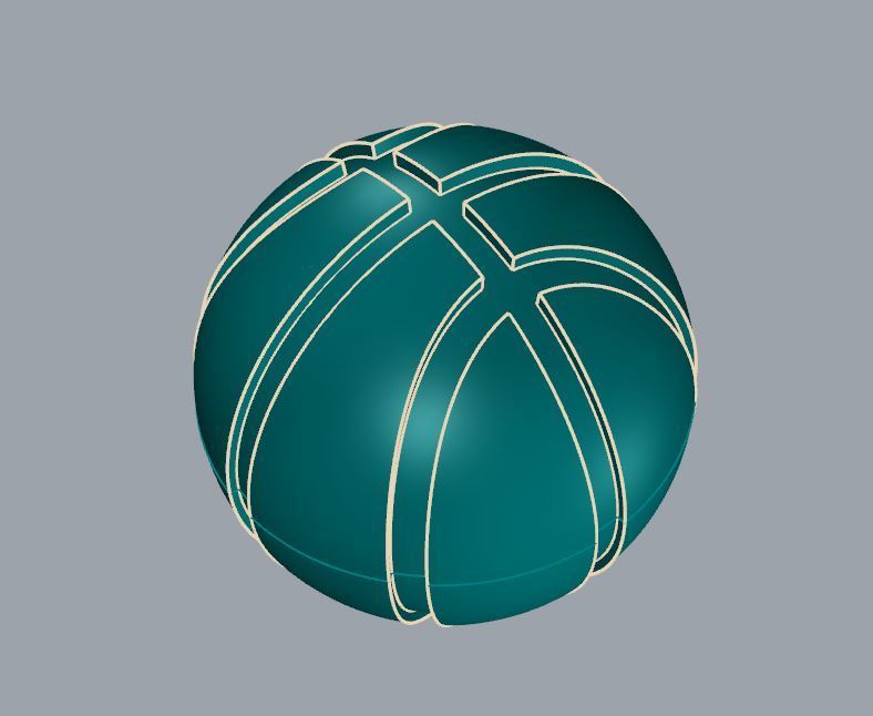 Free STL file basketball・3D printable model to download・Cults