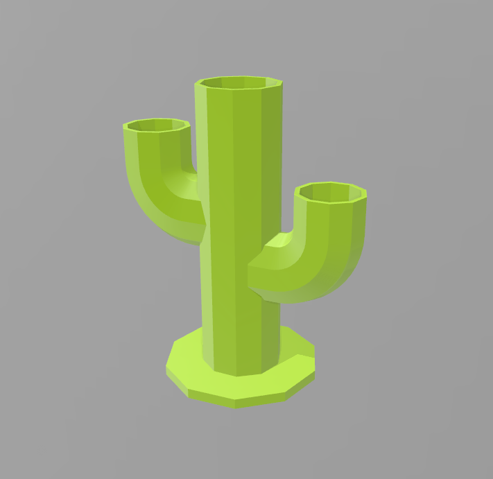 STL file cactus flowerpot 2・3D printer model to download・Cults