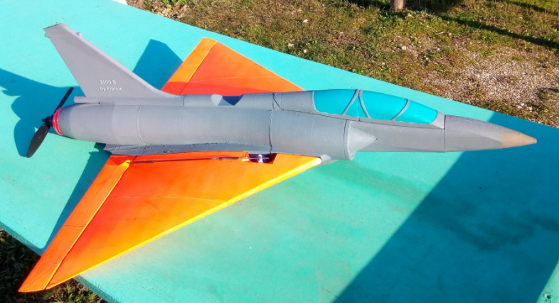 Free STL file Mirage 2000 B flying RC MODEL free test part・3D printable ...