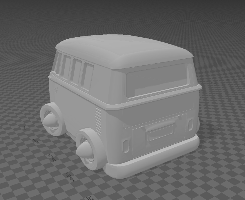 Archivo STL Volkswagen T1 Combi Race Bus・Objeto para impresora 3D para ...