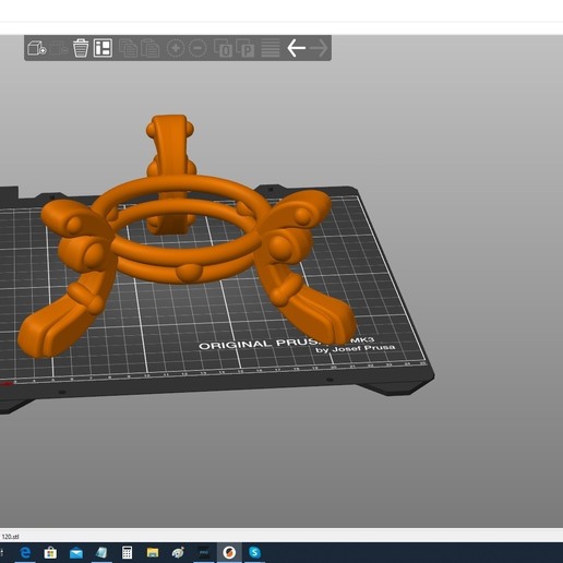 Download STL file Sphere holder for 120 mm Sphere • 3D print model ・ Cults