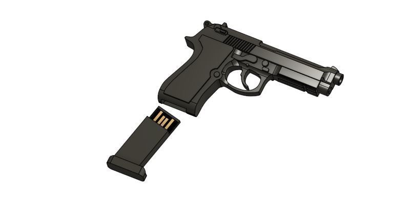 Free STL file USB case 2・3D print model to download・Cults