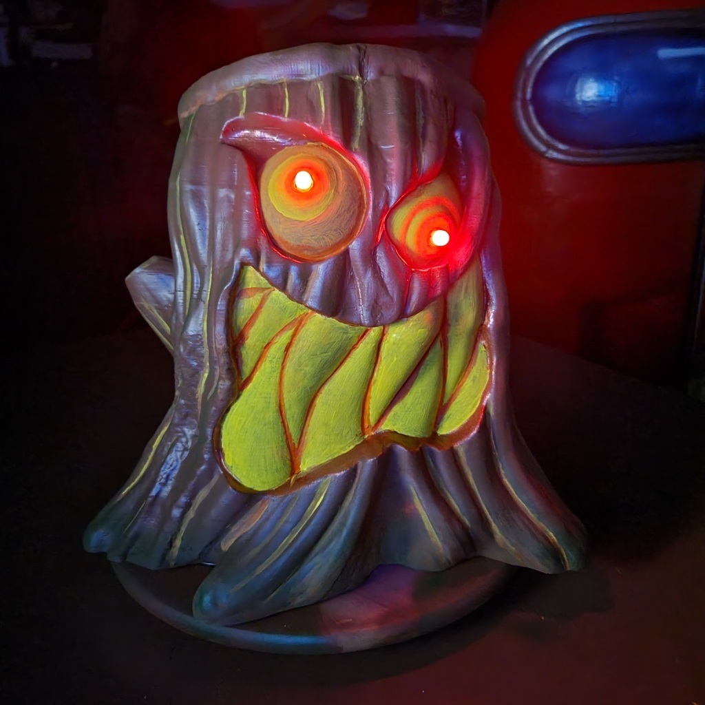 Free 3D file Spooky Scary Stump・3D print model to download・Cults