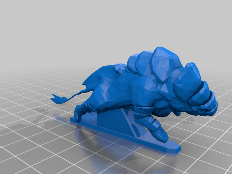 STL-Datei Satisfactory Hog Statue kostenlos・Design für 3D-Drucker zum ...