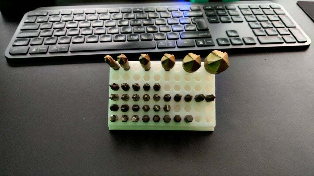 Free STL file Bit Holder x60・3D printable design to download・Cults