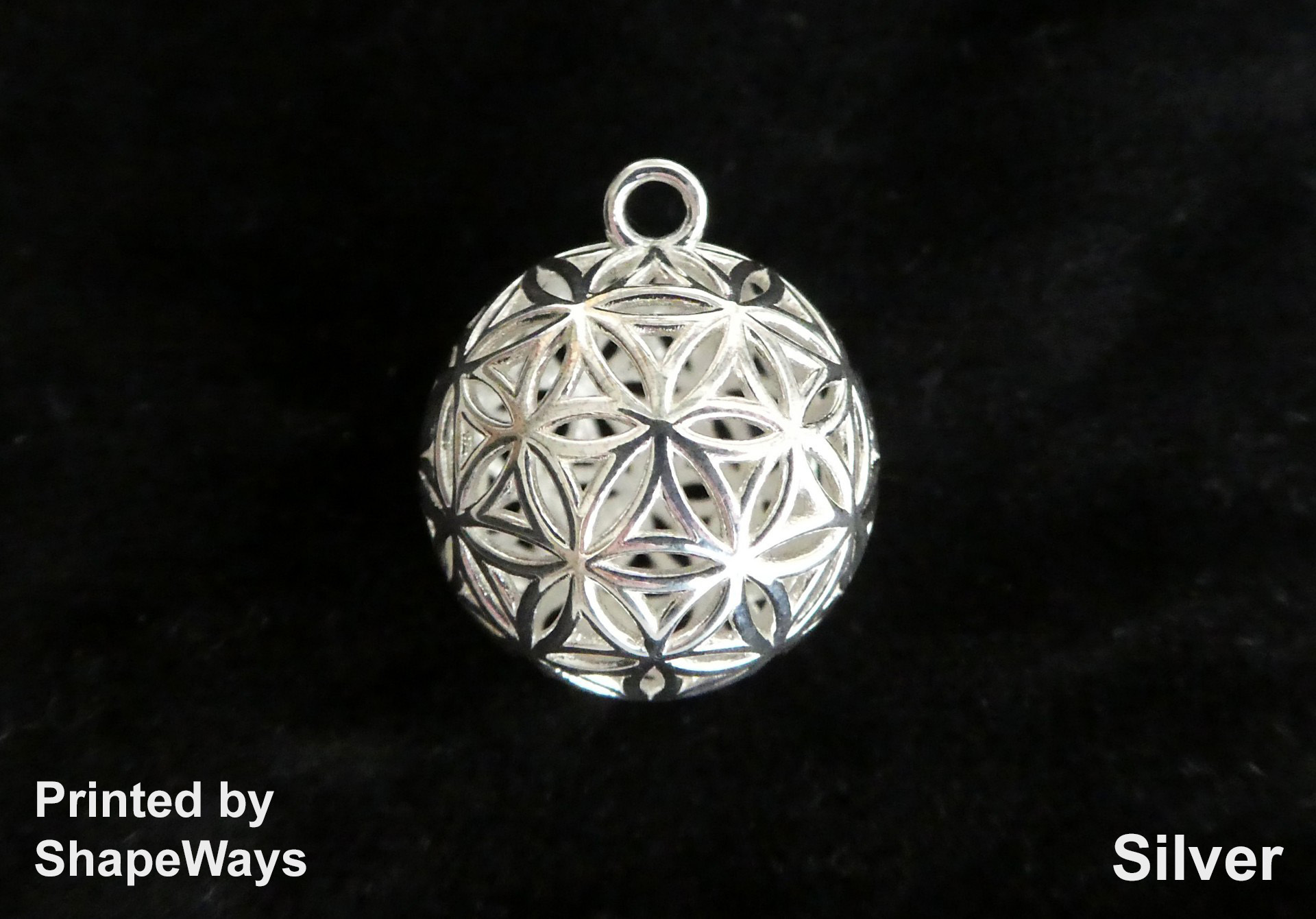 3D file Flower of Life Sphere 18 mm - 3D print model 💐・3D print design ...
