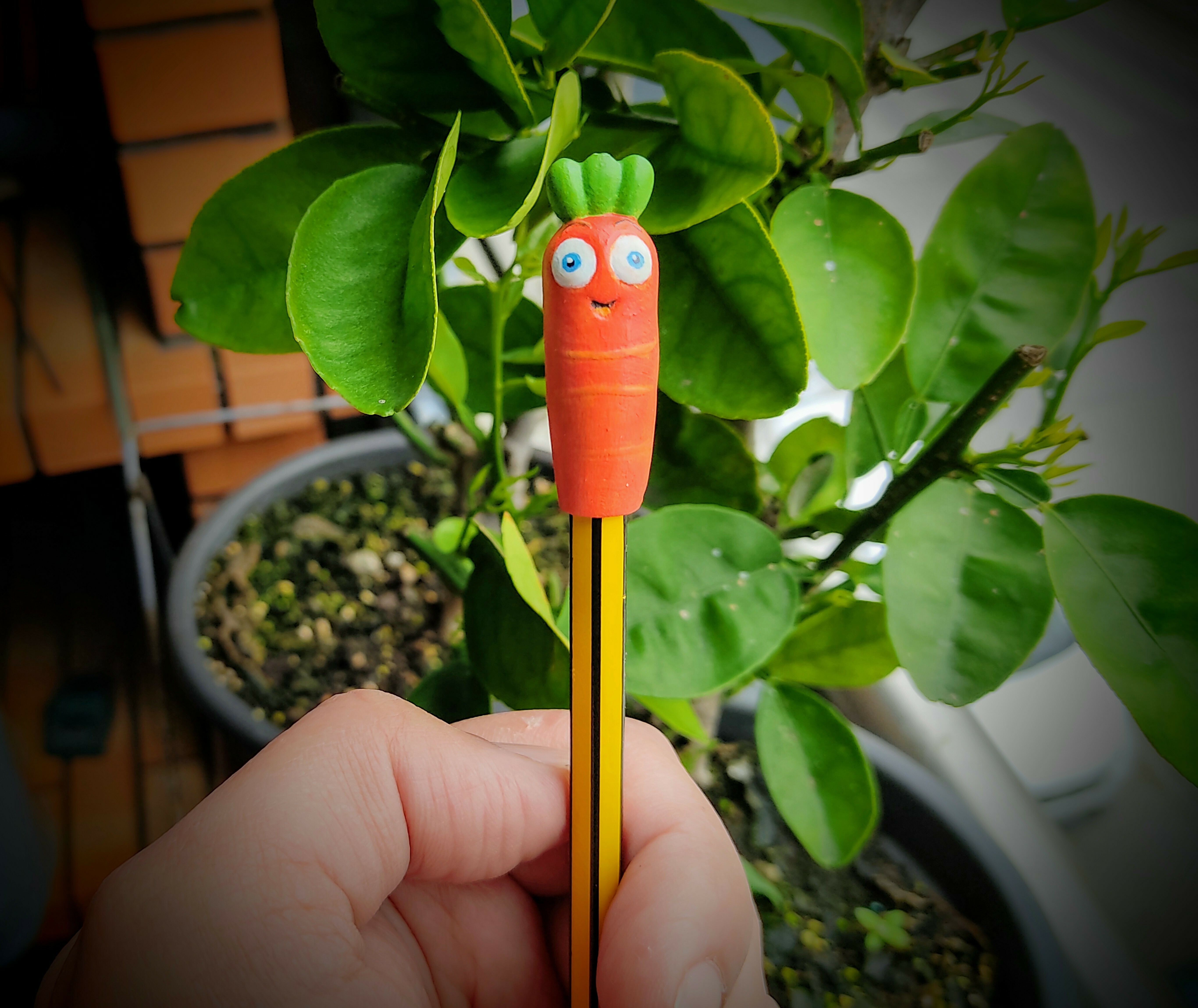 Free STL file Carrot Pencil Cap - for 3D Printing・3D printing template ...