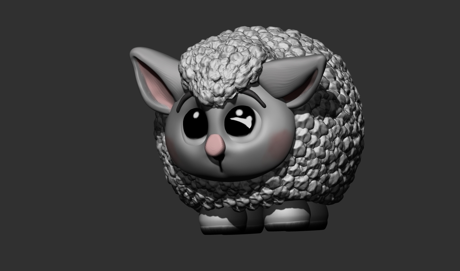 STL file 2 Cute Sheep for 3D printing 🐑・3D printing model to download・Cults