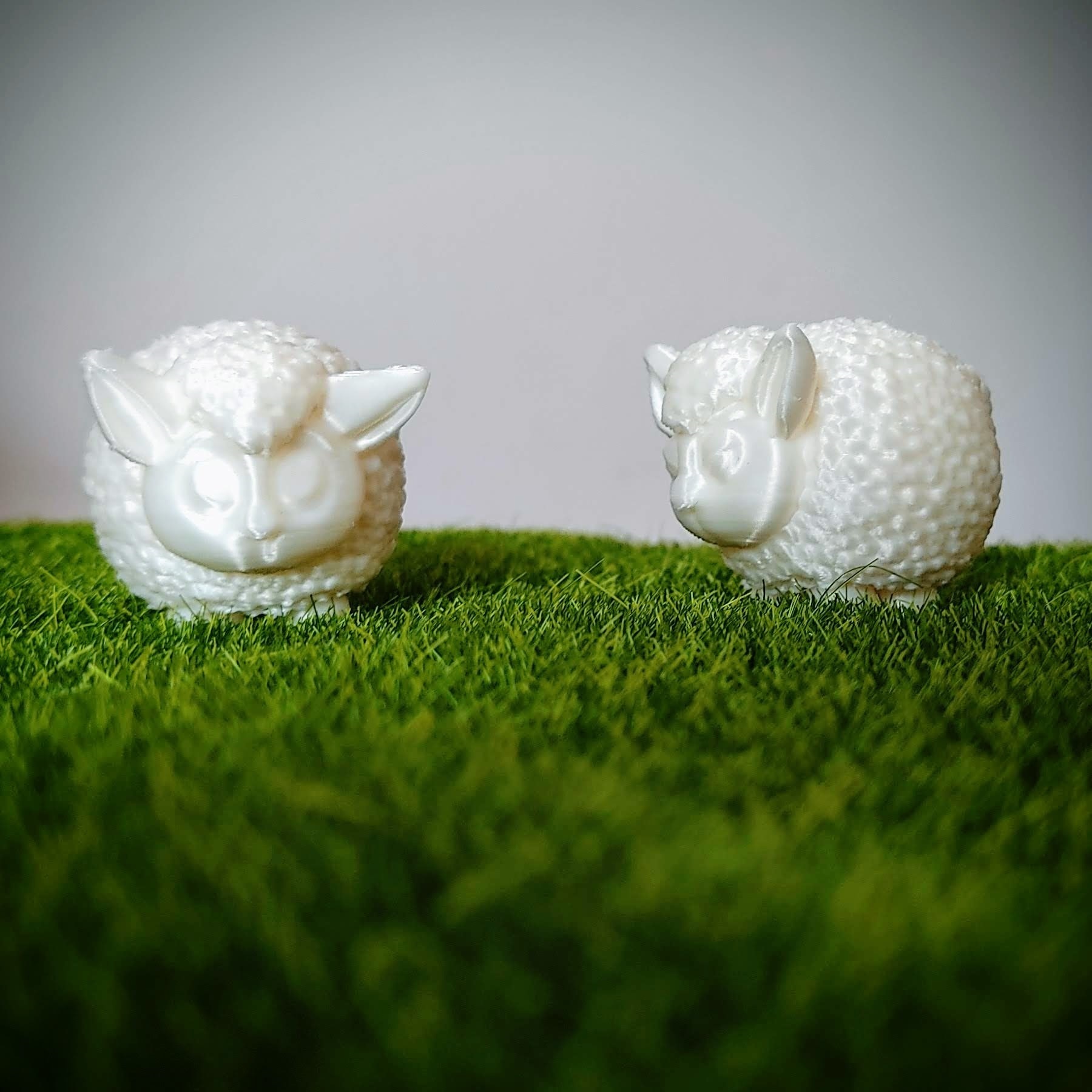 STL file 2 Cute Sheep for 3D printing 🐑・3D printing model to download・Cults