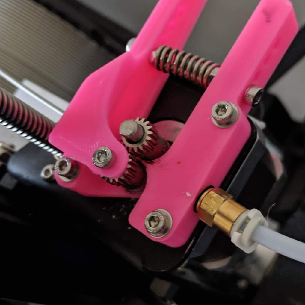 Free STL file Dual gear Extruder 1:1 gear・Model to download and 3D ...