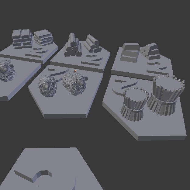 Free STL file Catan Ports・Model to download and 3D print・Cults