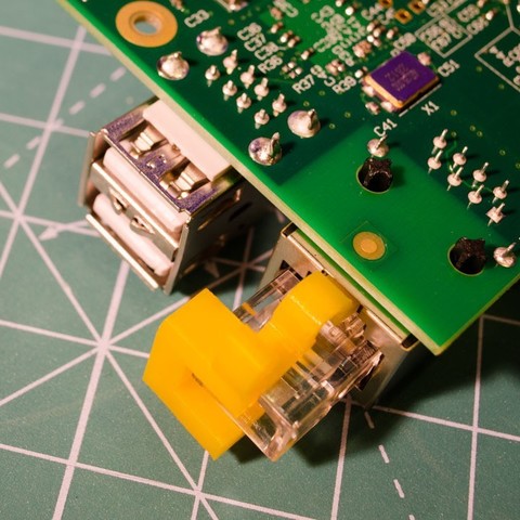 Download free 3D printer model Ethernet (RJ45) COMPLETELY :: broken ...