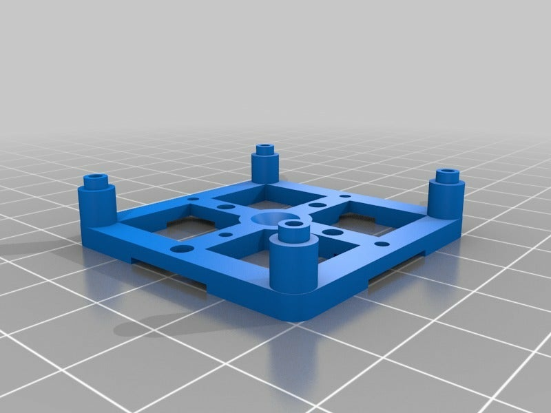 Archivo STL gratis montaje para la placa de prototipos de 91x45mm 💭 ...