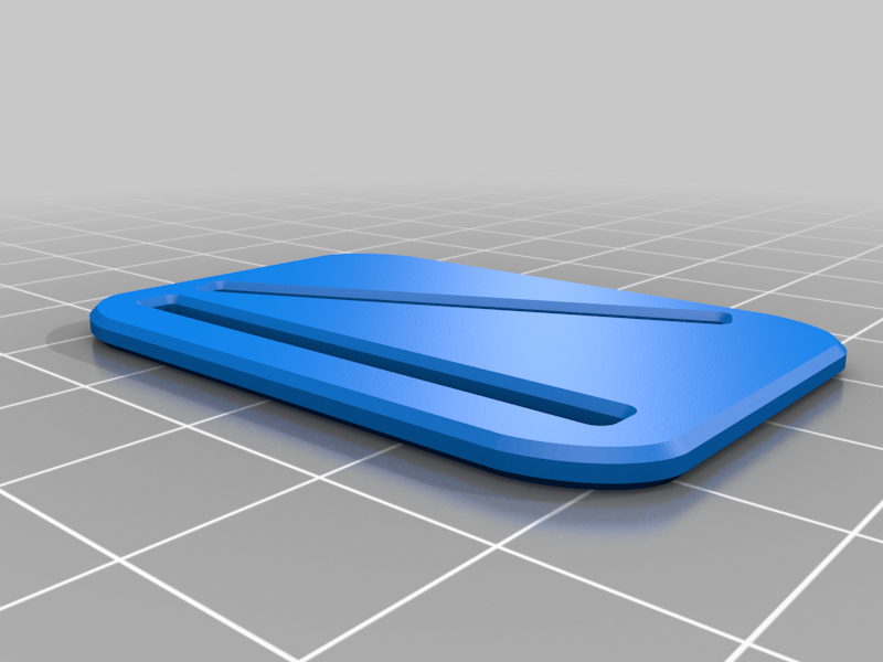 Free STL file face-mask rubber fastening clip・3D printing model to ...