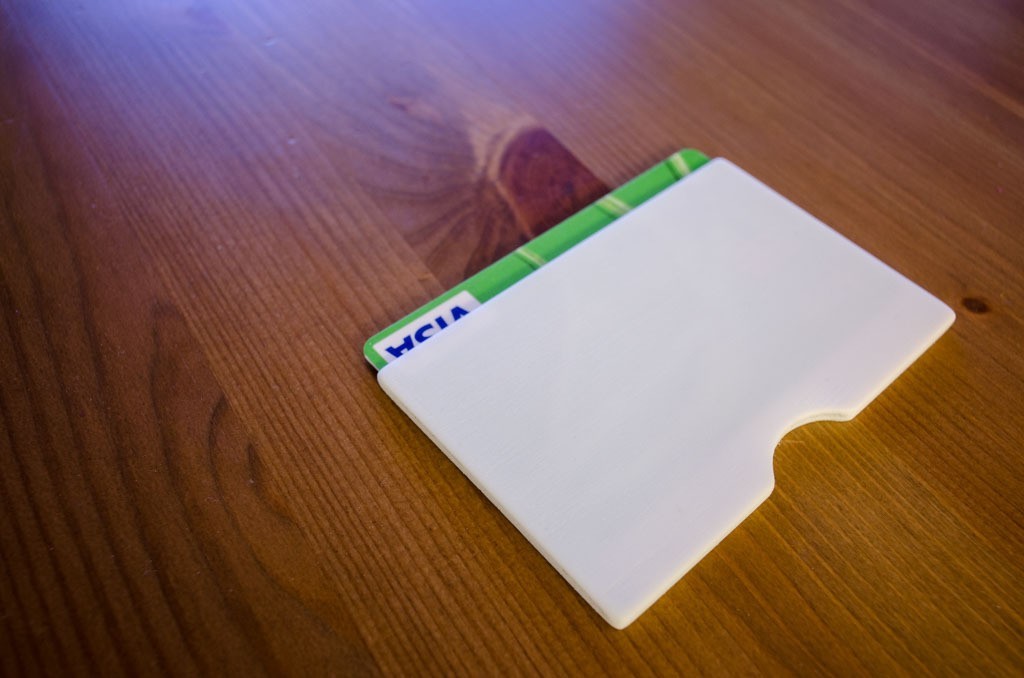Download free STL file Credit or debit card pouch • Design to 3D print ...