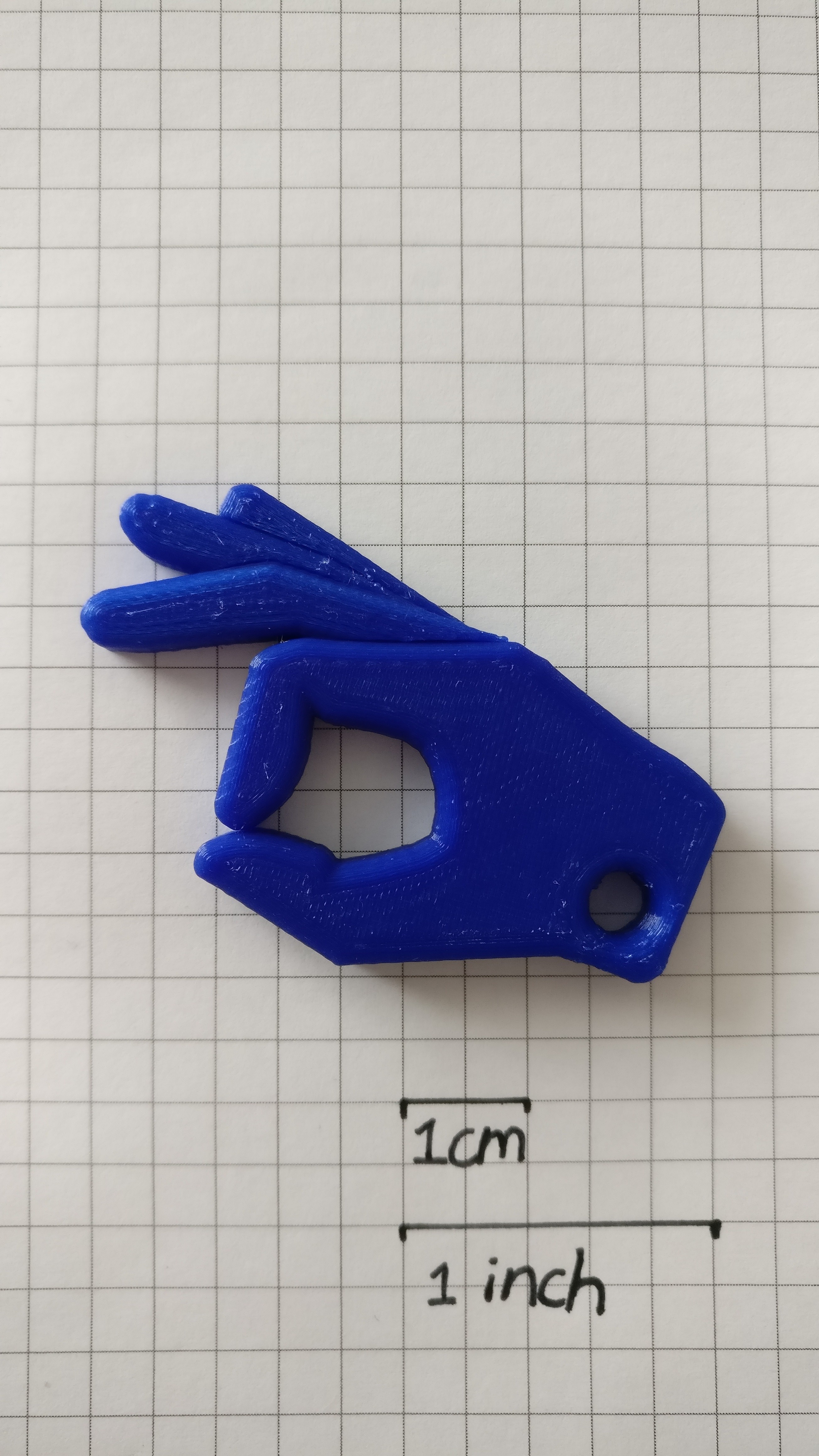 STL file Circle game keychain Okay sign・3D printing model to download・Cults