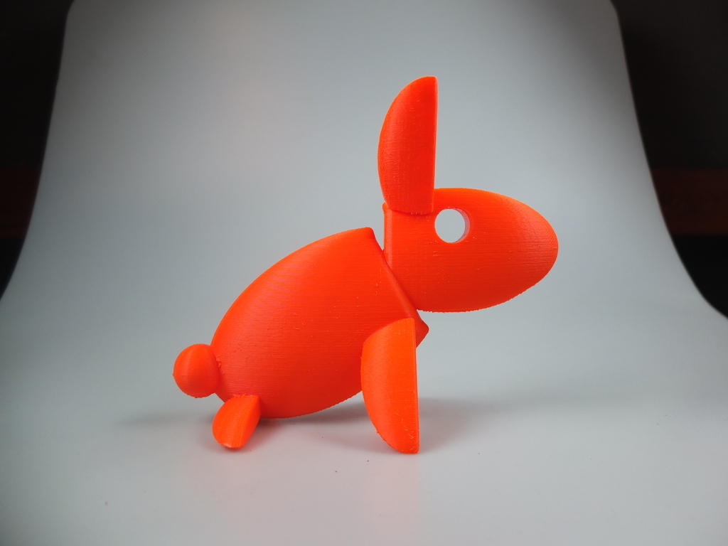 Free 3D file ...rabbit...・3D printing template to download・Cults