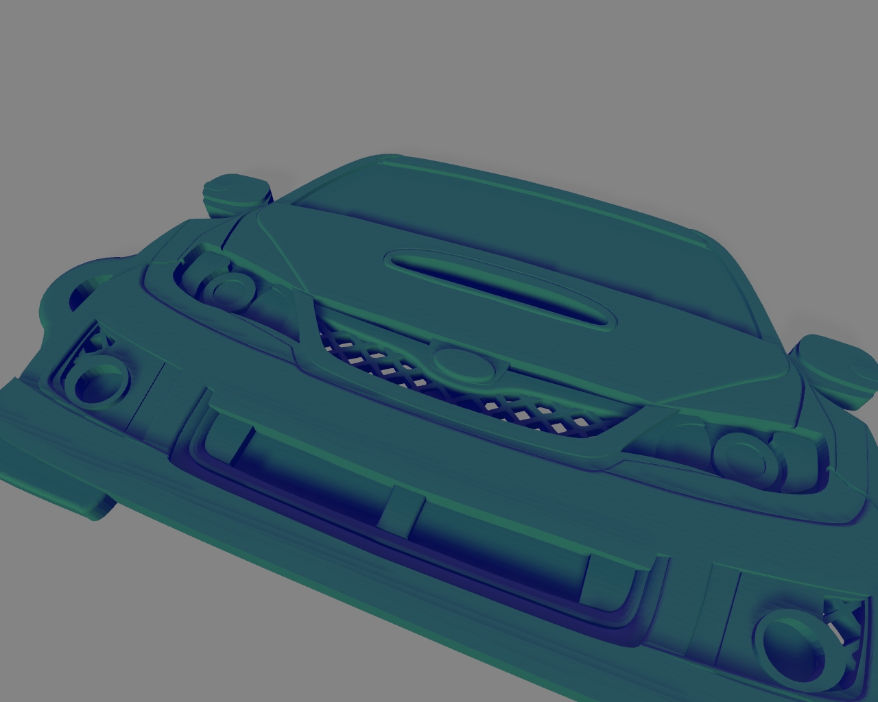 STL file subaru impreza keychain・Template to download and 3D print・Cults
