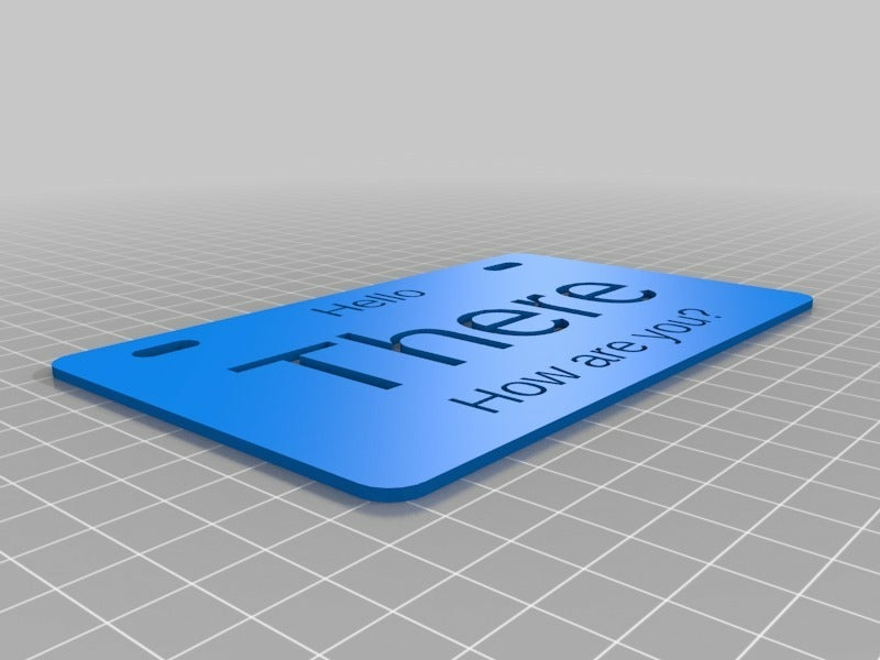 Free STL file Customizable bike license plates - Cutout 👽・3D printable ...