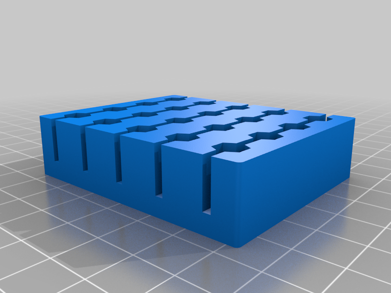 Free 3D file 5x4 1/4" Hex Bit Holder・Design to download and 3D print・Cults