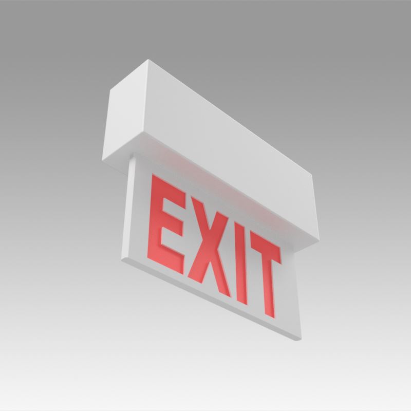 STL file Exit Sign 🏛️・3D printer model to download・Cults