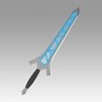 Download OBJ file Fire Emblem Awakening Brave Sword Cosplay Weapon Prop ...