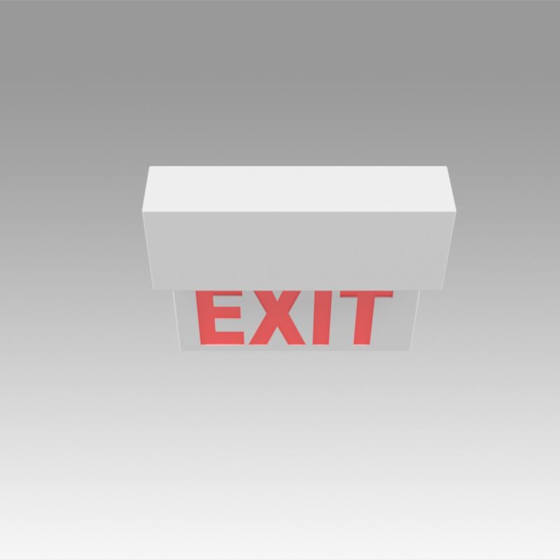 STL file Exit Sign 🏛️・3D printer model to download・Cults