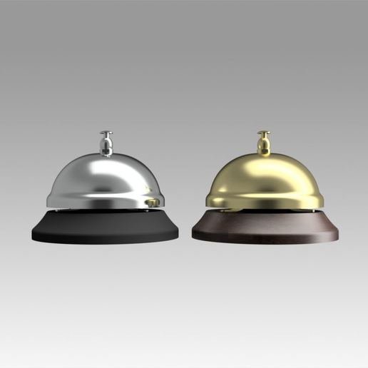 Download OBJ file Reception bell • Model to 3D print ・ Cults