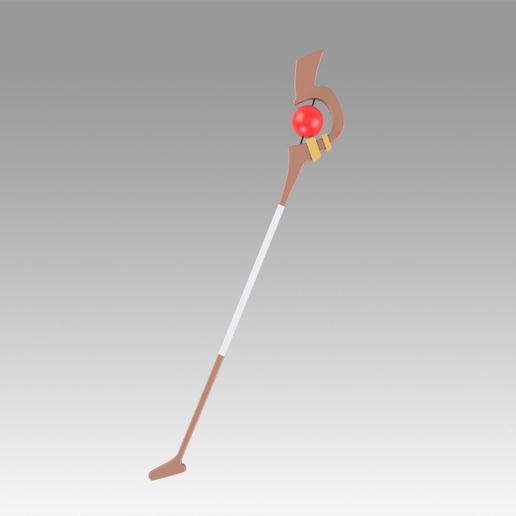 Download OBJ file Kono Subarashii Sekai Megumin Staves Cosplay Weapon ...