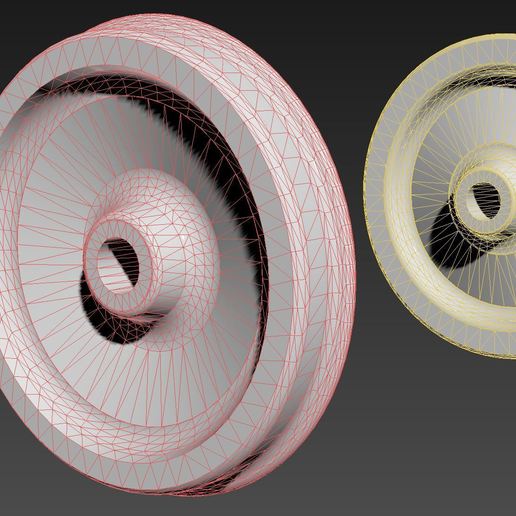 Download 3D printer templates Train wheel ・ Cults
