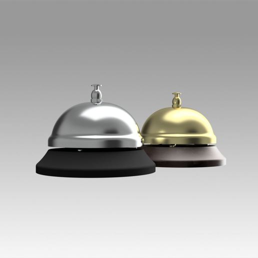 Download OBJ file Reception bell • Model to 3D print ・ Cults