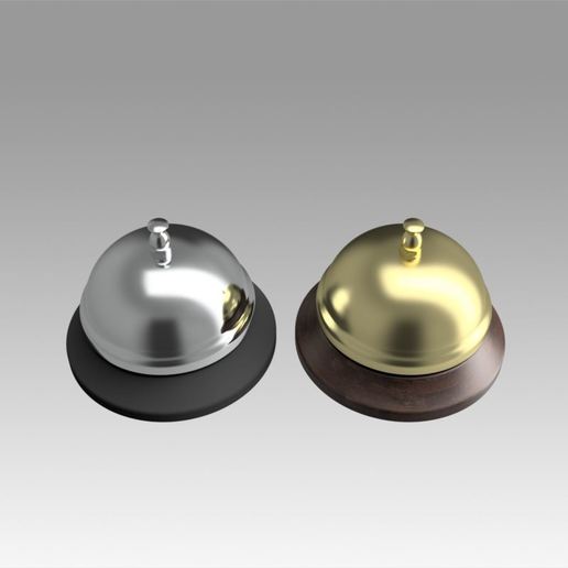 Download OBJ file Reception bell • Model to 3D print ・ Cults