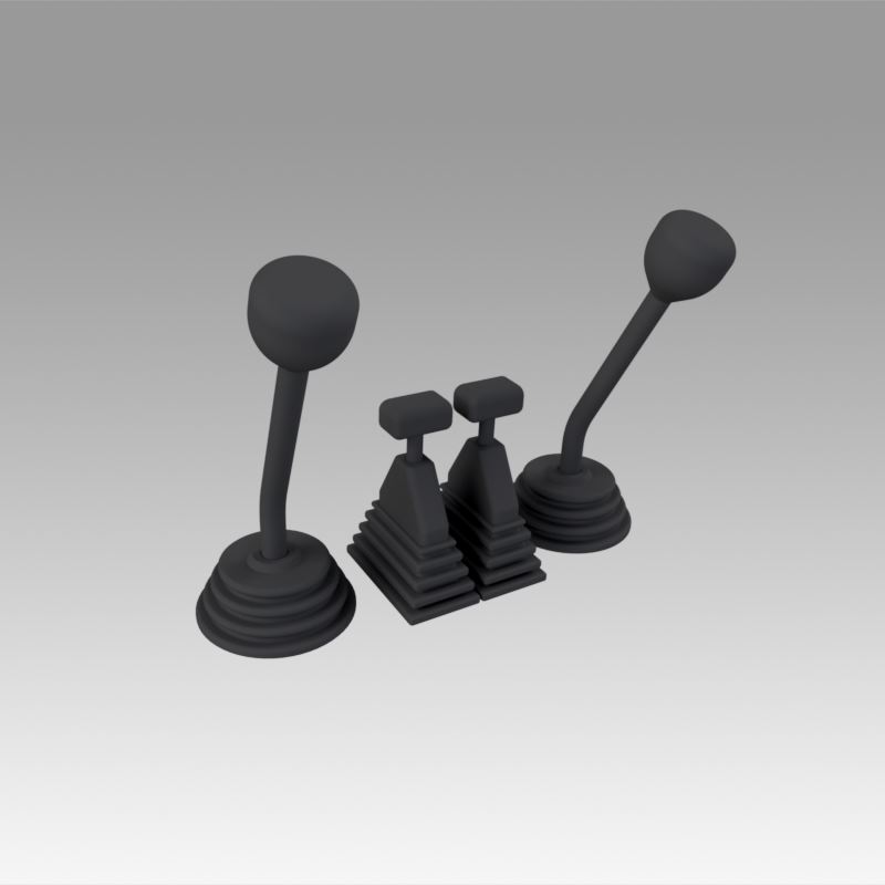Archivo STL Palancas de control 🎛️・Diseño imprimible en 3D para ...