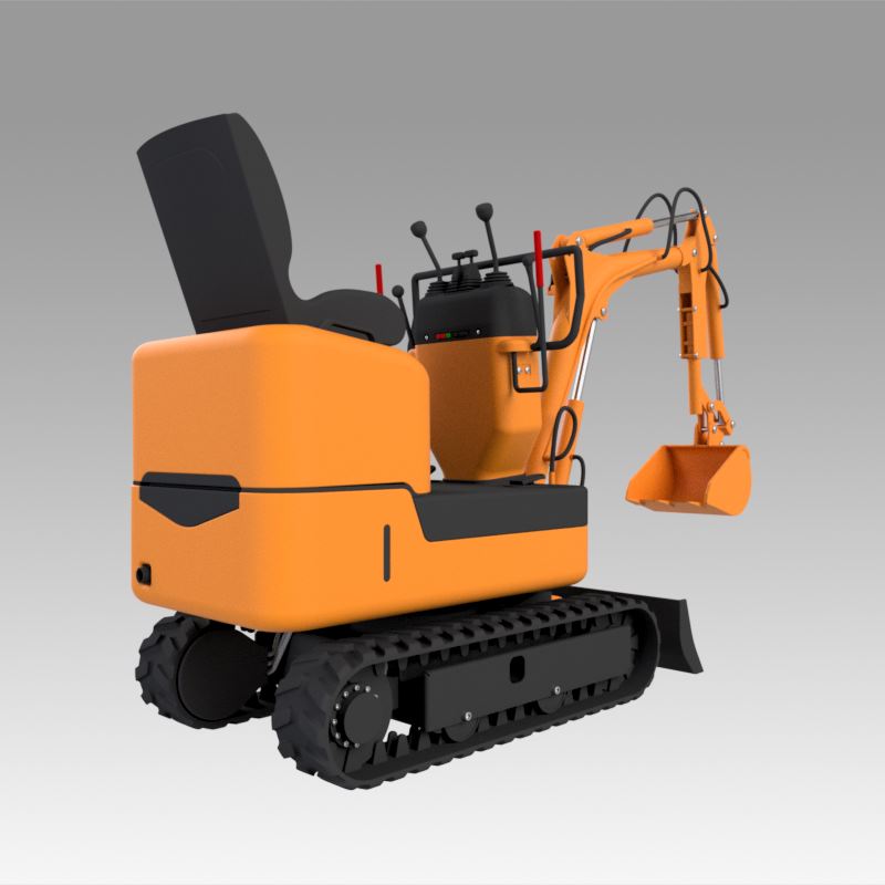STL file Mini excavator・3D print design to download・Cults
